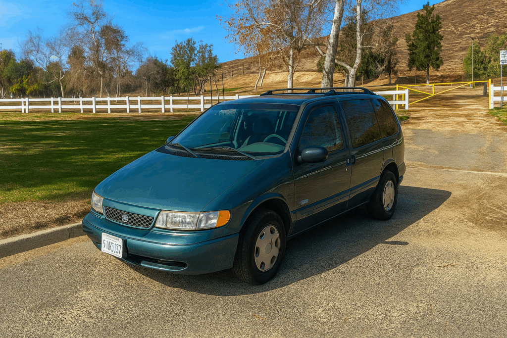 1997 Nissan Quest XE Minivan | Online Car Auction